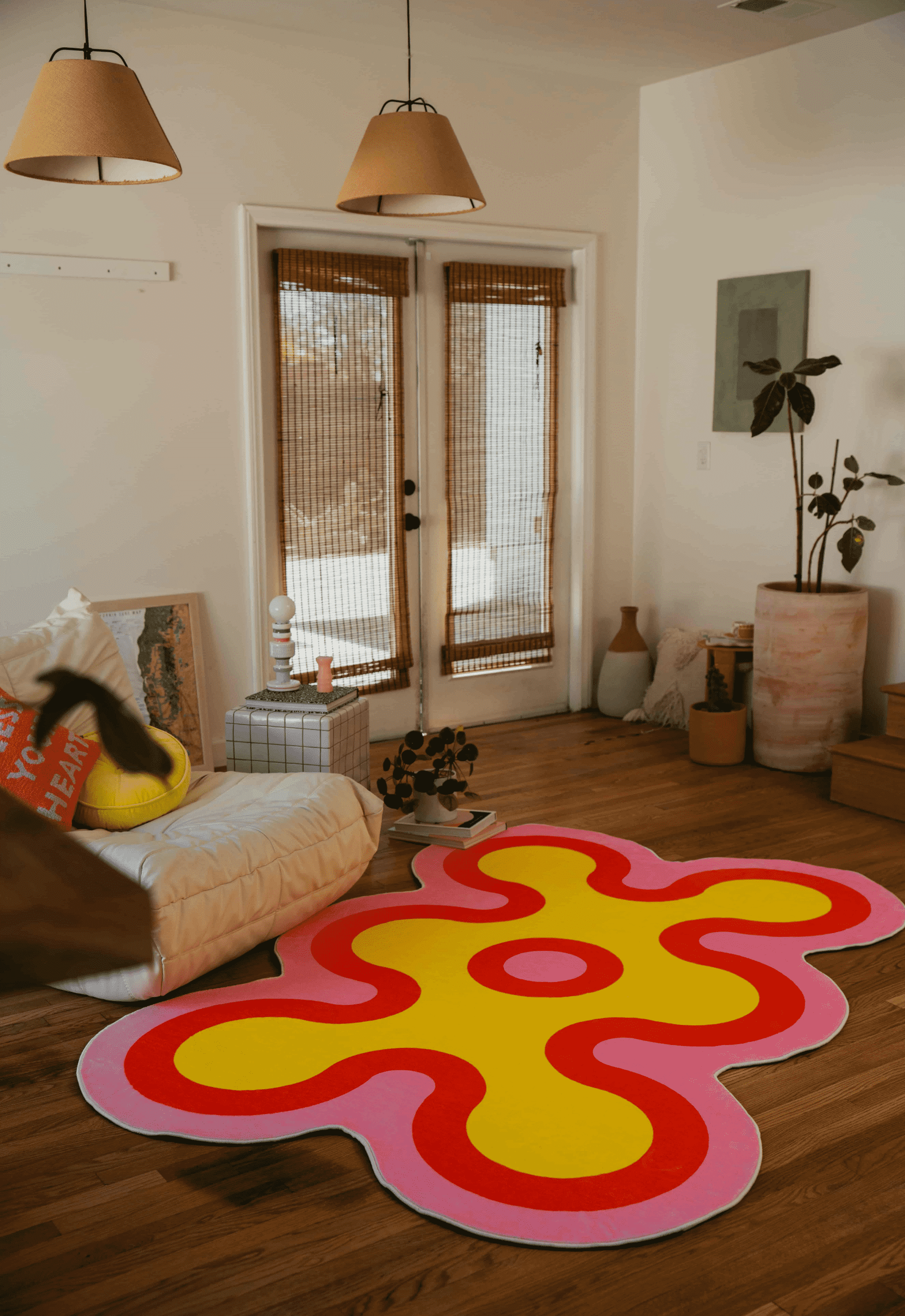 Johann Banta Irregular Coral Rug – Lany Space