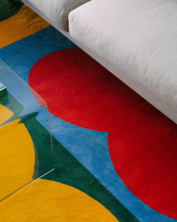 Multicolor Four Leaf Clover Rug – Lany Space