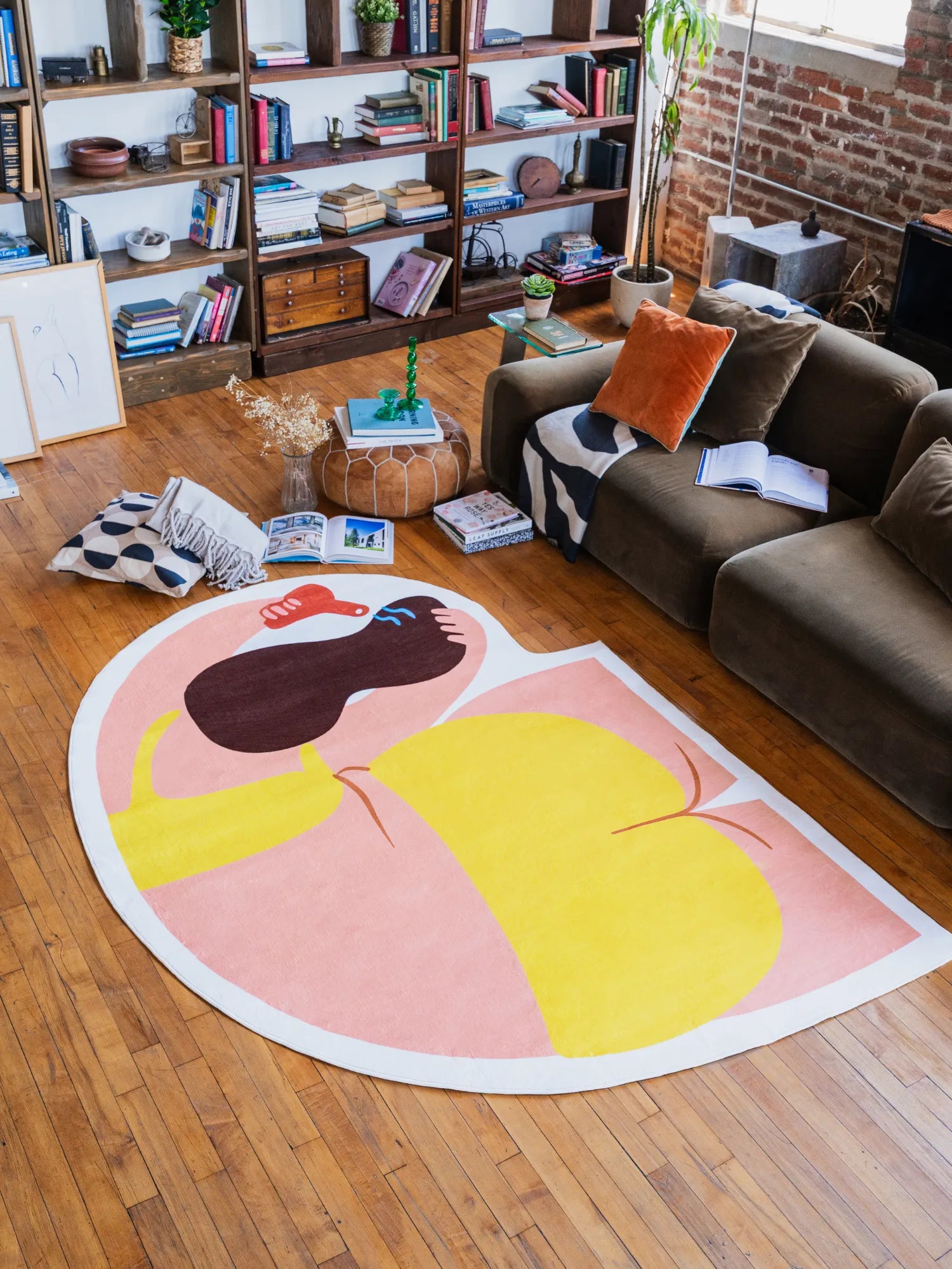 Funky Body Art Rug by Nimei – Lany Space